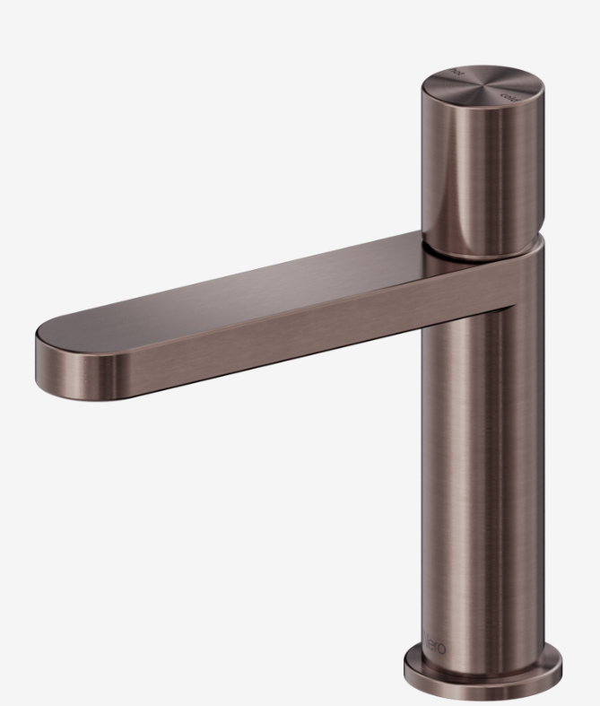 NERO Pure Stainless Steel Basin Mixer Brushed Bronze NR172201BZ