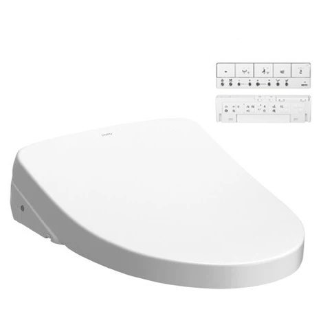 TOTO S7 Washlet (Elongate-Shape) with Remote control Plastic Gloss ...