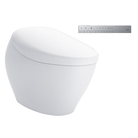 TOTO Neorest NX I Brushed Nicket Control (S-Trap) Ceramic Gloss ...