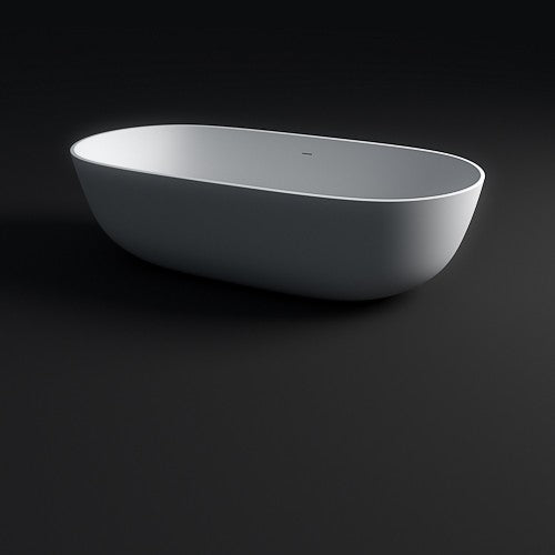 MODA TERESA Freestanding Stone Bath Cast Stone Matt - Product Code: A-127A