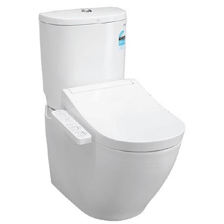 TOTO Basic+ Back to Wall Toilet Suite & Floor Flange & S2 Washlet (D ...
