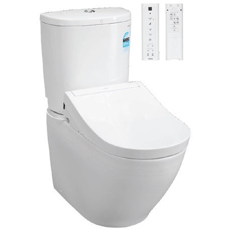 TOTO Basic+ Back to Wall Toilet Suite & Floor Flange & S5 Washlet (D ...