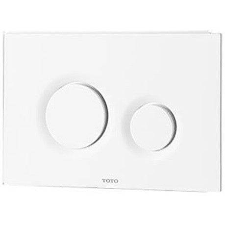 TOTO Inwall Cistern Button - ABS - Matt White - Round - Product Code ...