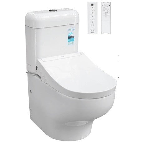 TOTO Hayon Back To Wall Suite Ceramic Gloss With S5 Washlet With Remote ...